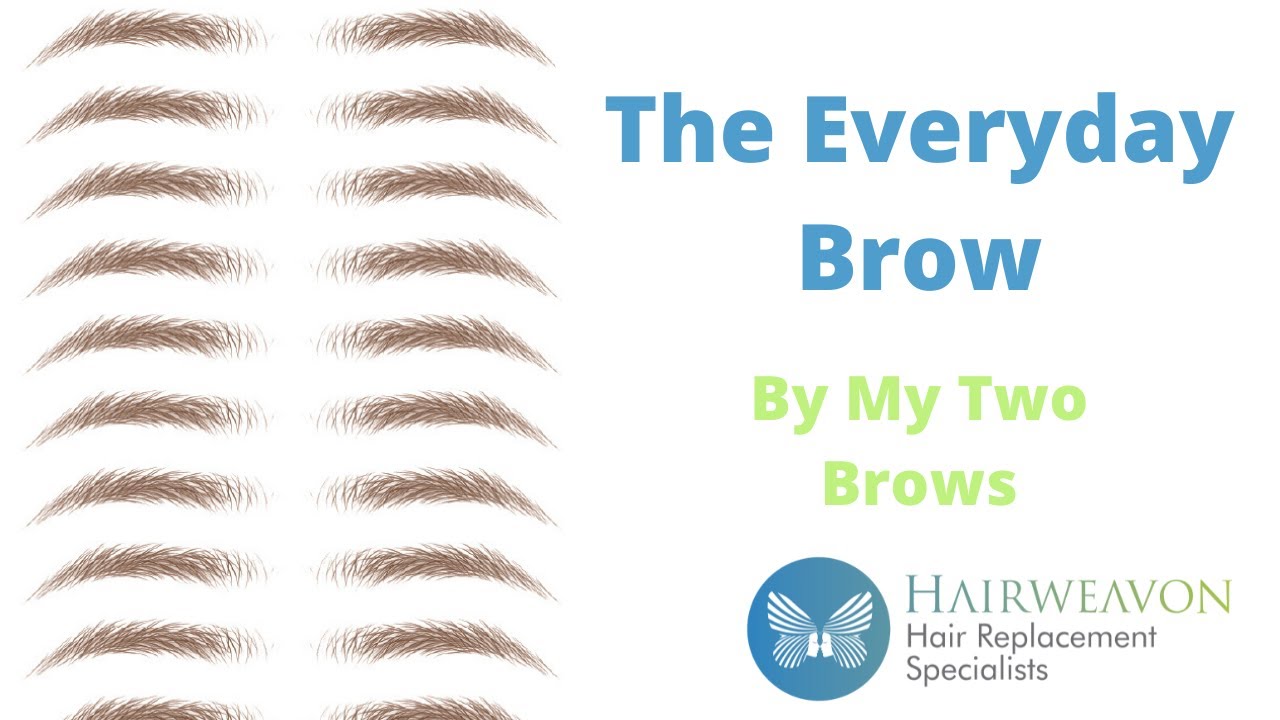 The Everyday Brow by My Two Brows | Temporary Eyebrow Tattoo | Water ...