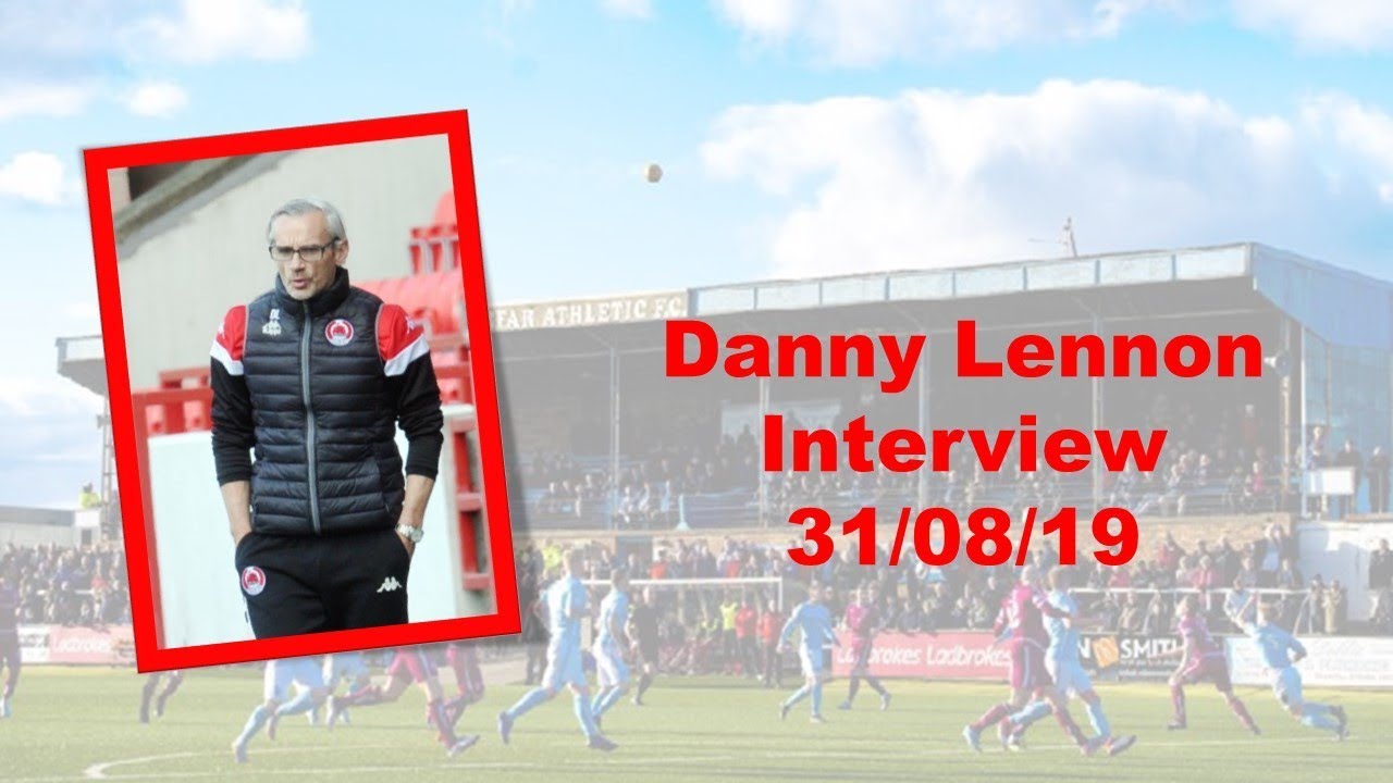 31-08-19 Danny Lennon Interview - YouTube