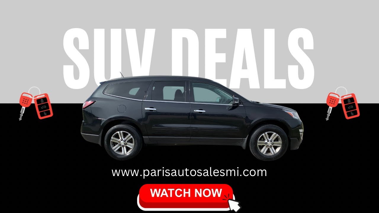 2015 Chevrolet Traverse 2LT AWD #6754A @parisautosalesmi SOLD - YouTube