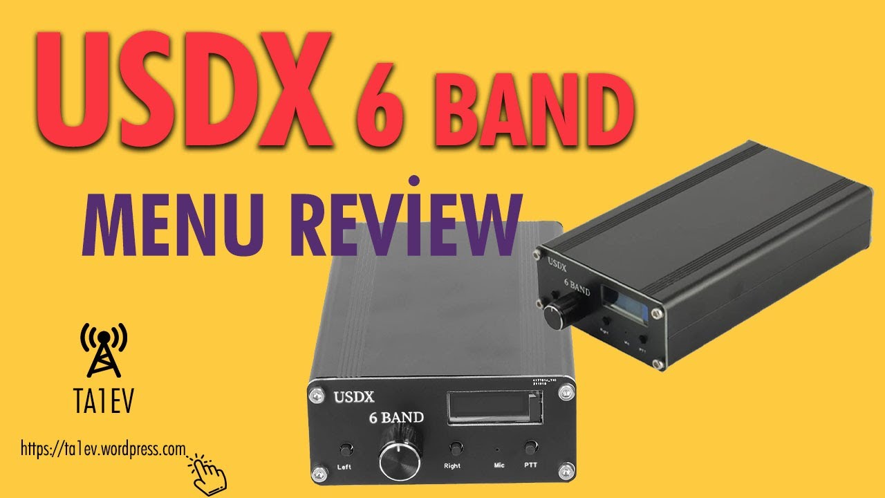 usdx 6band menu review - YouTube