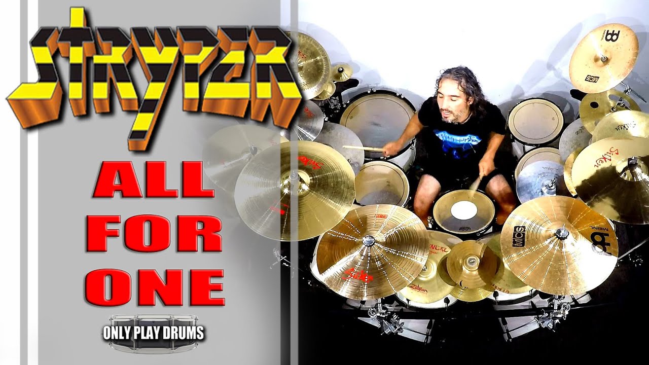 Stryper - All For One (Only Play Drums) - YouTube