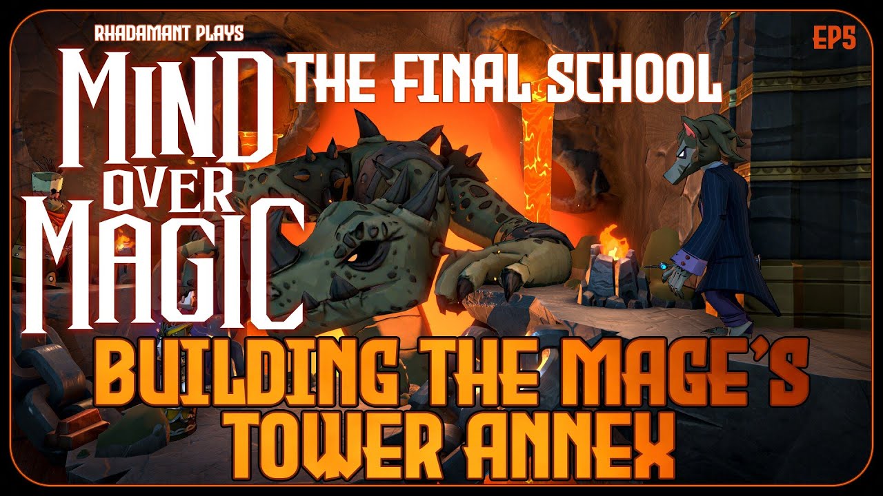 Building The Mage's Tower Annex in Mind Over Magic // Let's Play ...