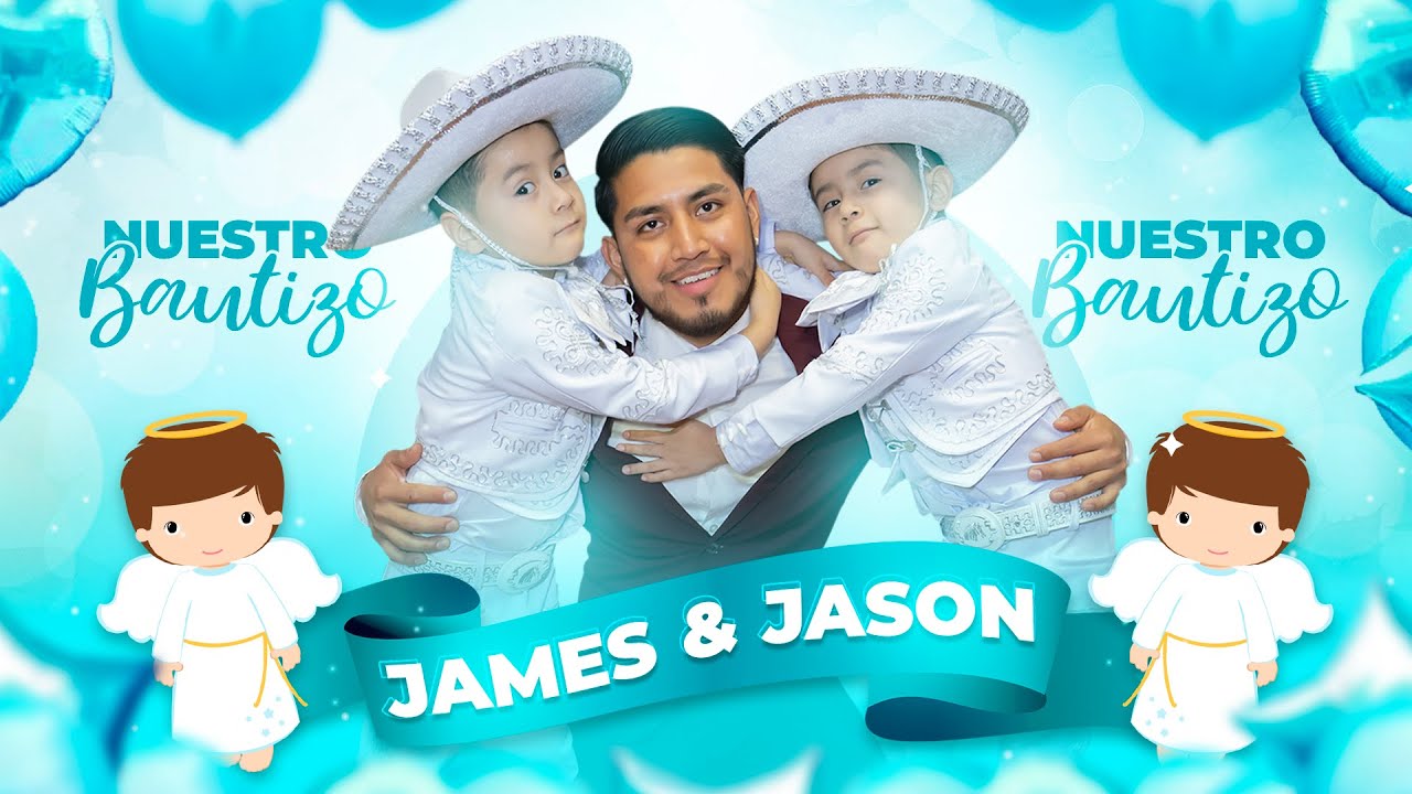 BAUTIZO JAMES & JASON VIDEO CLIP BY Carlos Argueta - YouTube