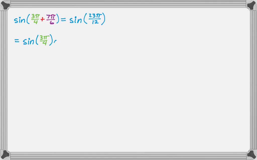Trig Sum And Difference Formula Examples YouTube