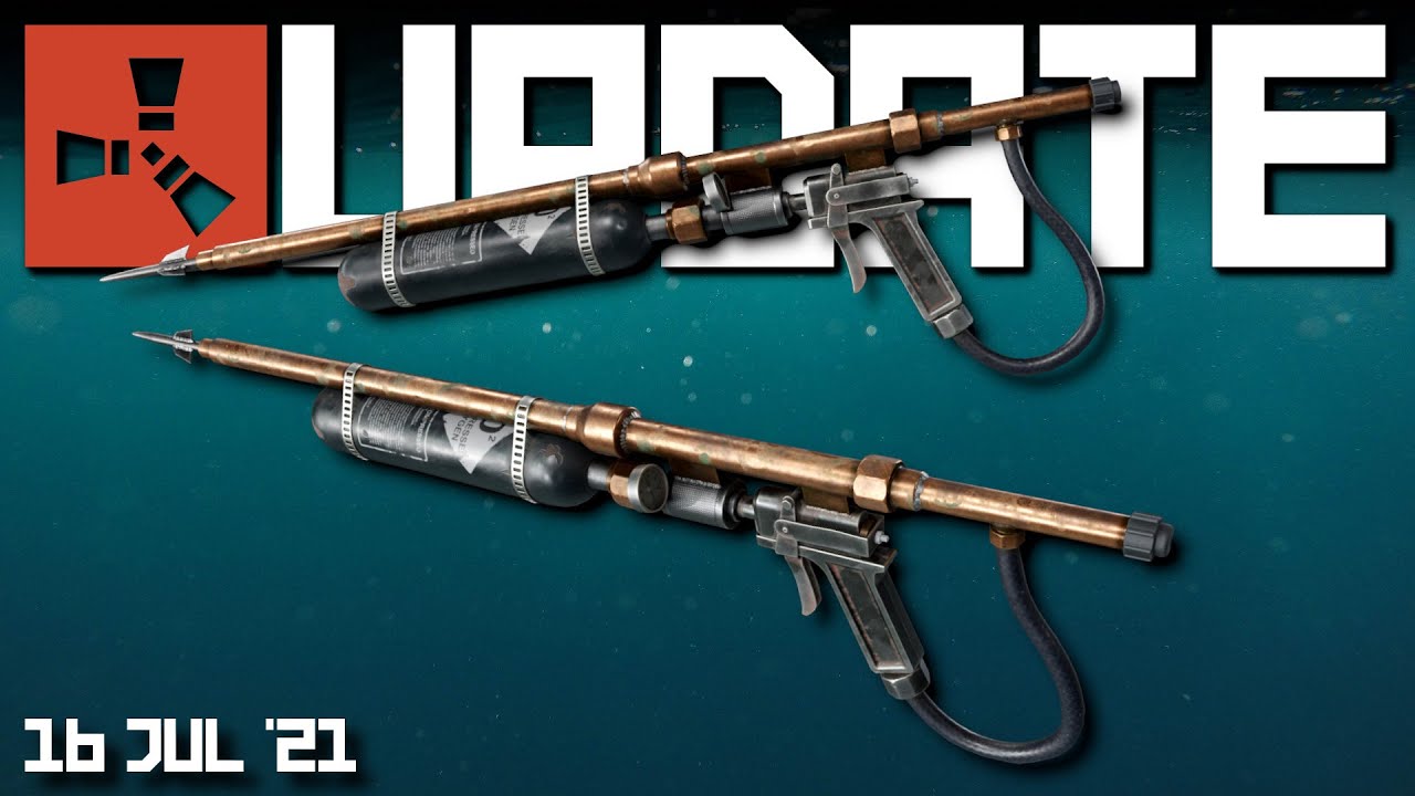 Spearguns, Sharks & Torpedoes! | Rust Update 16th July 2021 - YouTube