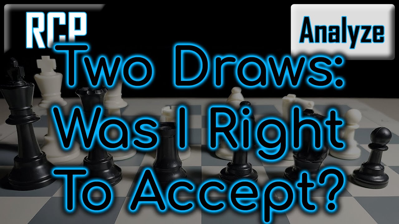 Should I Have Accepted These Draw Offers? - YouTube