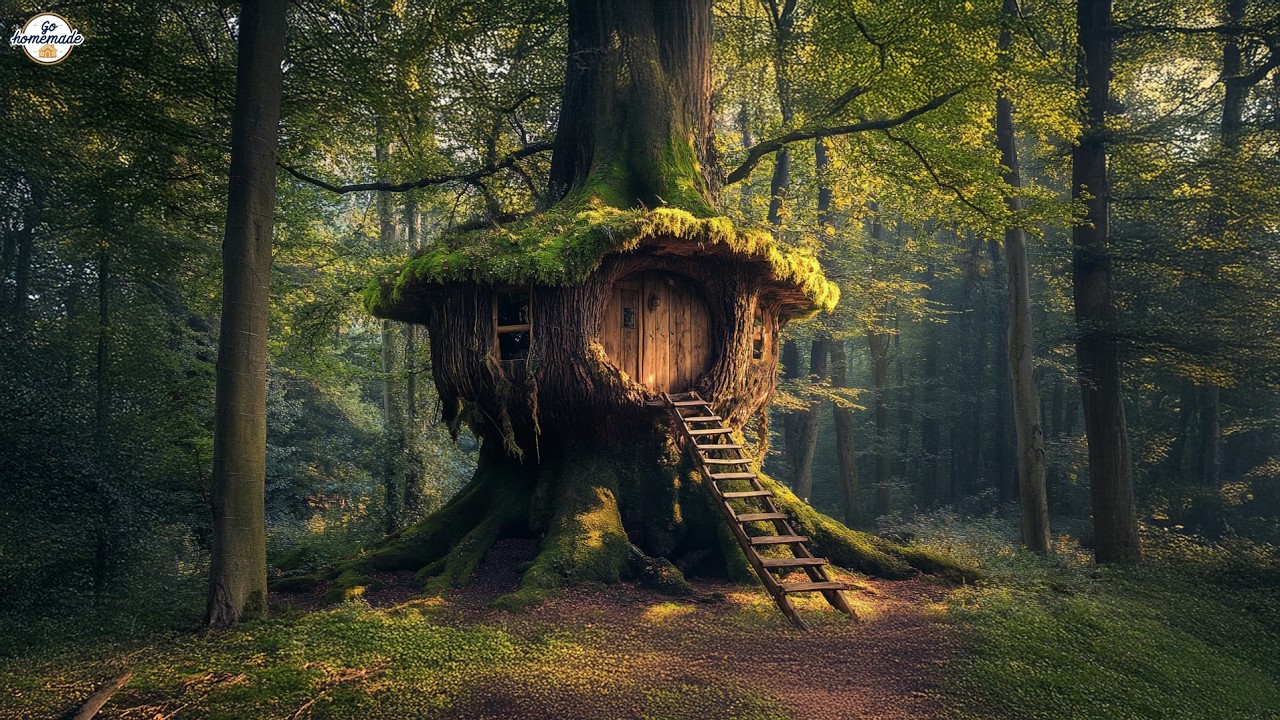 Tree-Top Marvels: Crafting Elevated Wooden Homes In The Wilderness ...