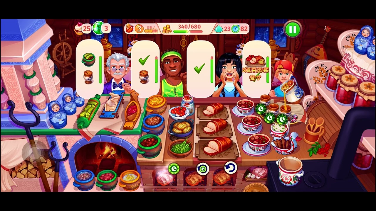 Cooking Craze Moscow Level 76 (Combo 680 / Don’t Lose Any Customers ...