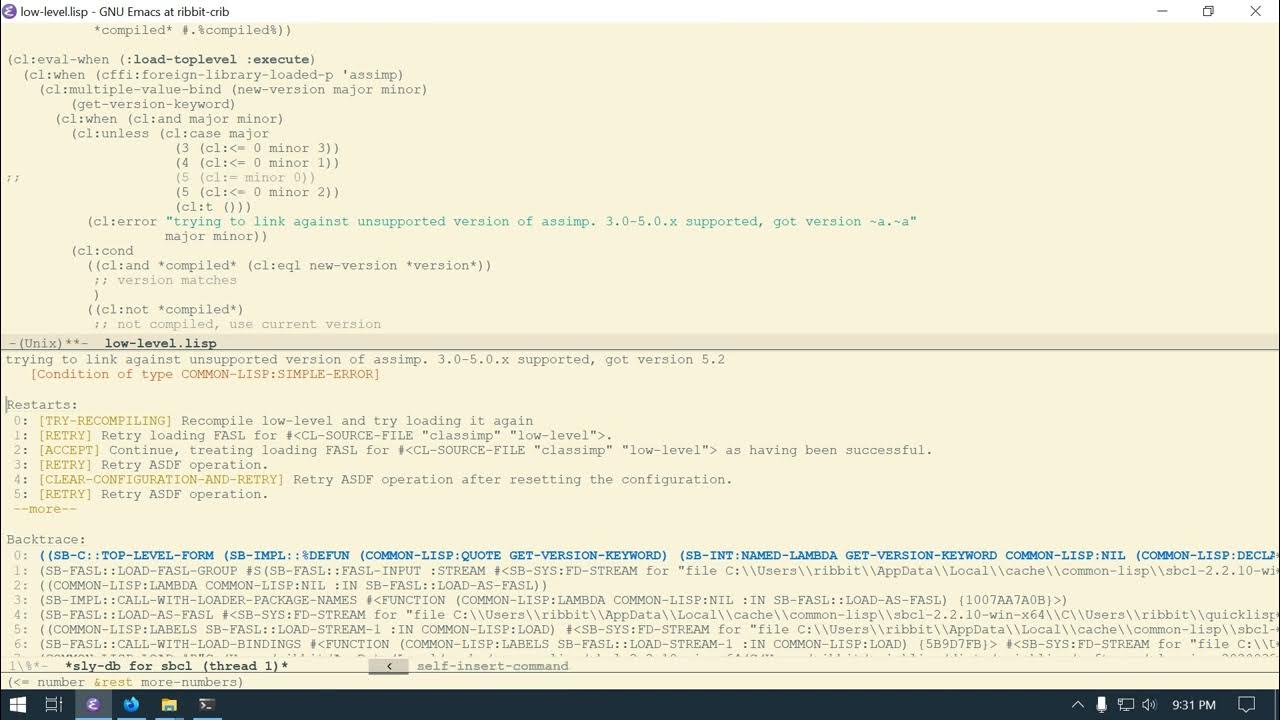 26th Cl Assimpdll Error When Loading Ceplexamples Youtube