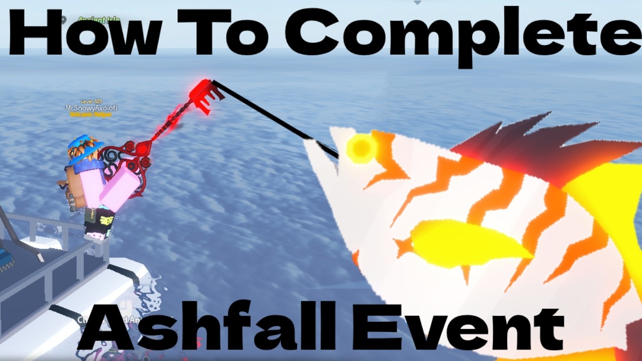 Ashfall Event: All NEW ITEMS & How To Get Them in Fisch! | Roblox - YouTube