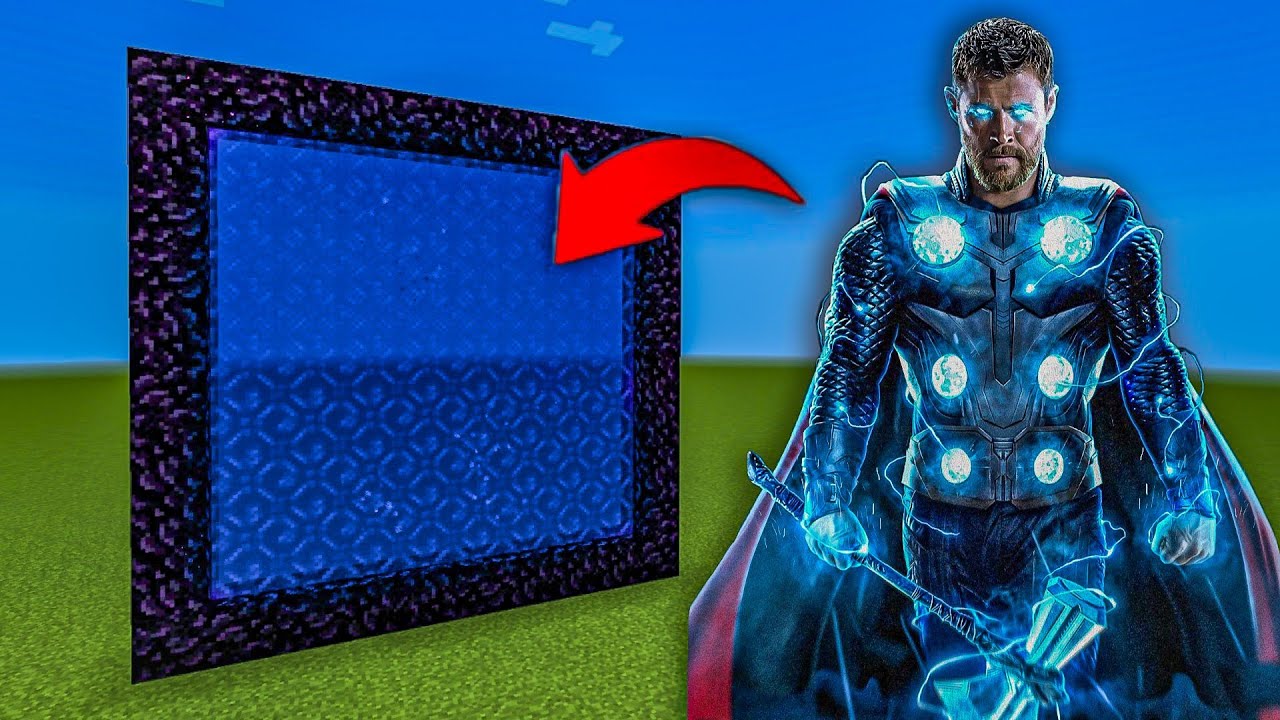 How to Make A Portal To The Thor Dimension in Minecraft! - YouTube
