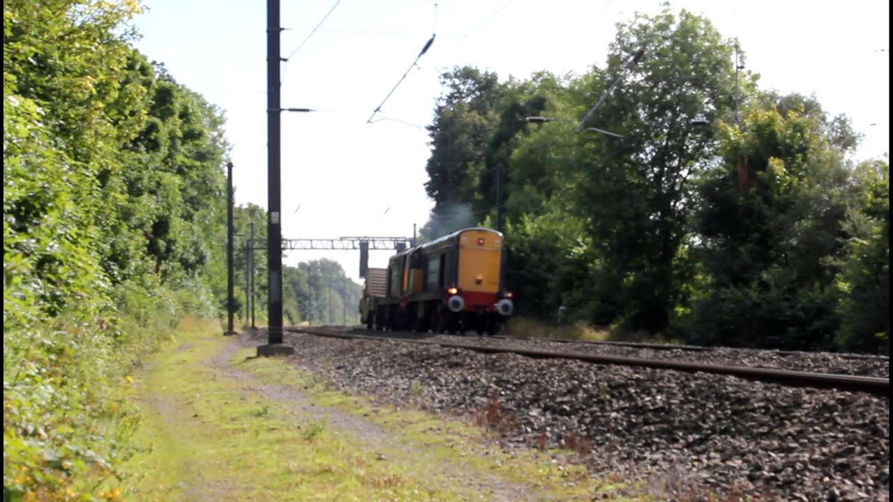 (HD) RARE DRS Class 20 NOSE FIRST - THRASH & TONE! Barnt Green - YouTube