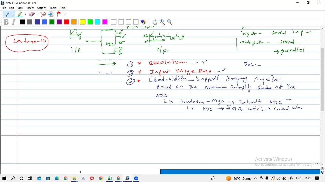 Lecture 11_EE321 Digital Electronics_ADC Implementation using comparators - YouTube