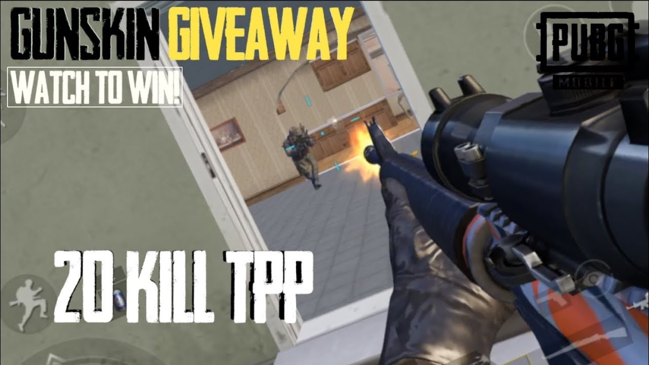 Gunskin Giveaway! & Big TPP Game PUBG MOBILE! - YouTube