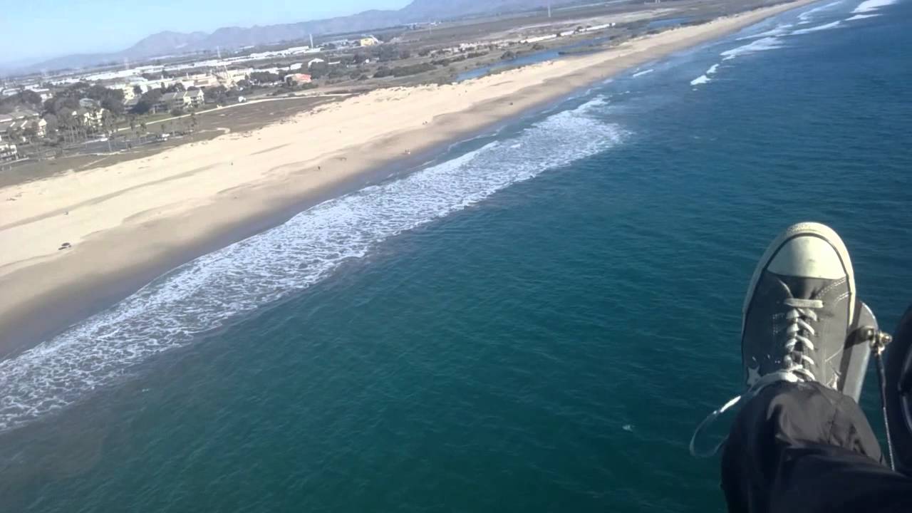 Flying over the beach Camarillo Ca - YouTube