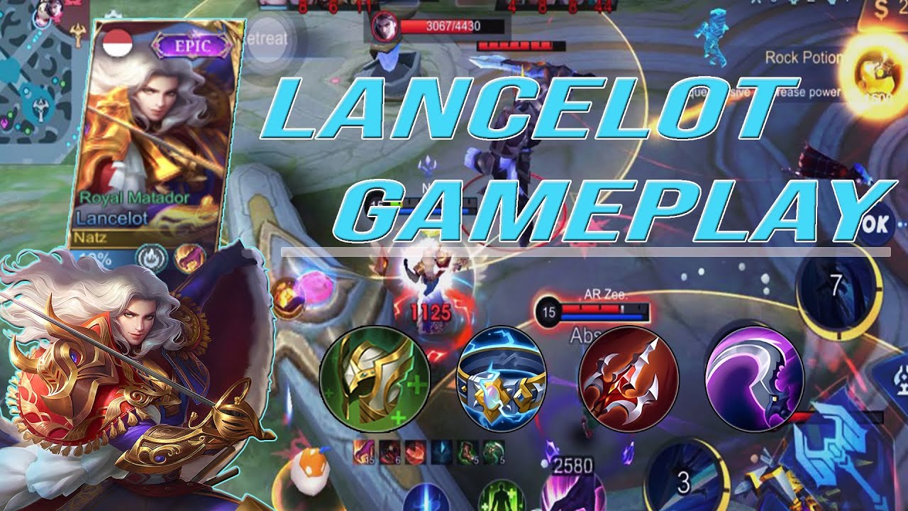 LANCELOT SEMI TANK ! ROTATION + GANTI ITEM ! - DUO RANKED ! - Mobile ...