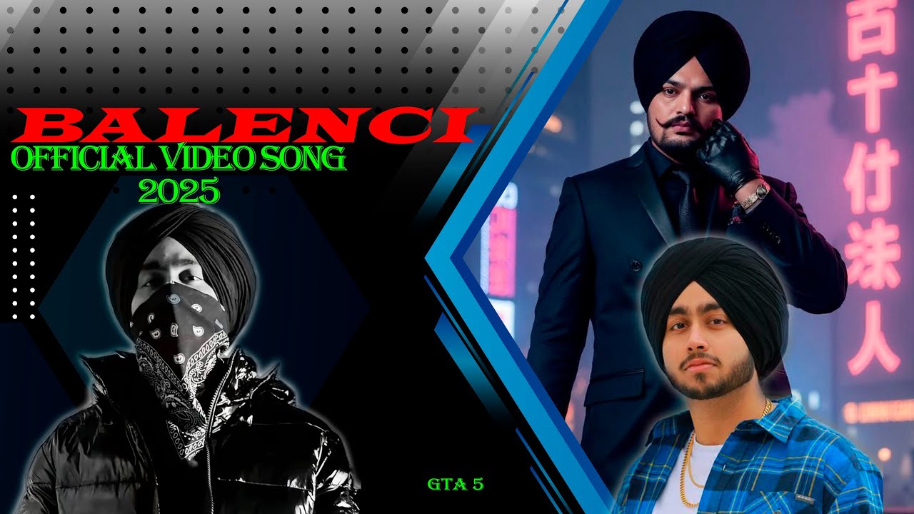 Sidhu Moose wala Shubh Balenci New Punjabi Song Official Video GTA 5 ...