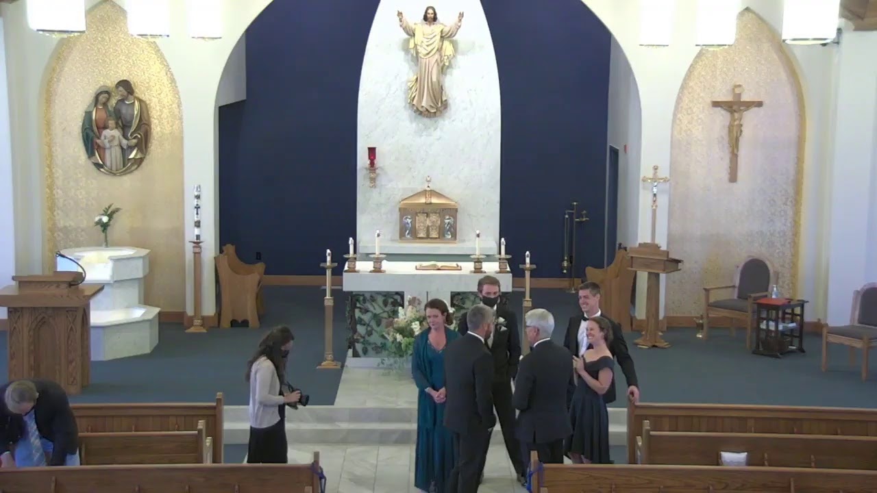 Clark Gingras and Erin Carney Wedding - YouTube