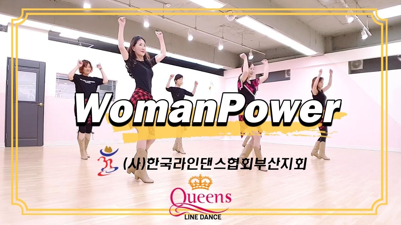 Woman Power - Line Dance(High Beginner) Demo&Count - YouTube