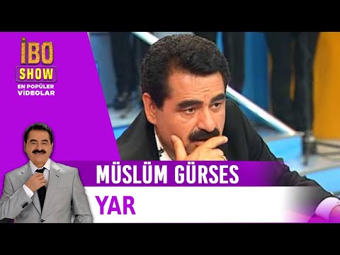 Yar - Müslüm Gürses - Canlı Performans - İbo Show