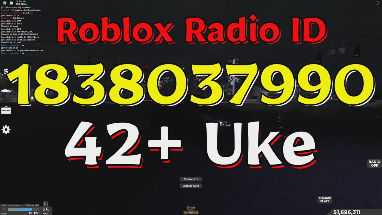 Uke Roblox Radio Codes/IDs - YouTube