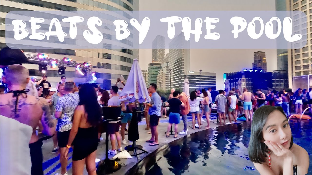 พูลปาร์ตี้ pool party หนีร้อนไปปาร์ตี้ริมสระ ที่ Beats by the Pool - YouTube