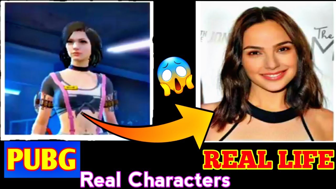 All Pubg Mobile Characters in Real Life that will make you Shock😮😲 ...