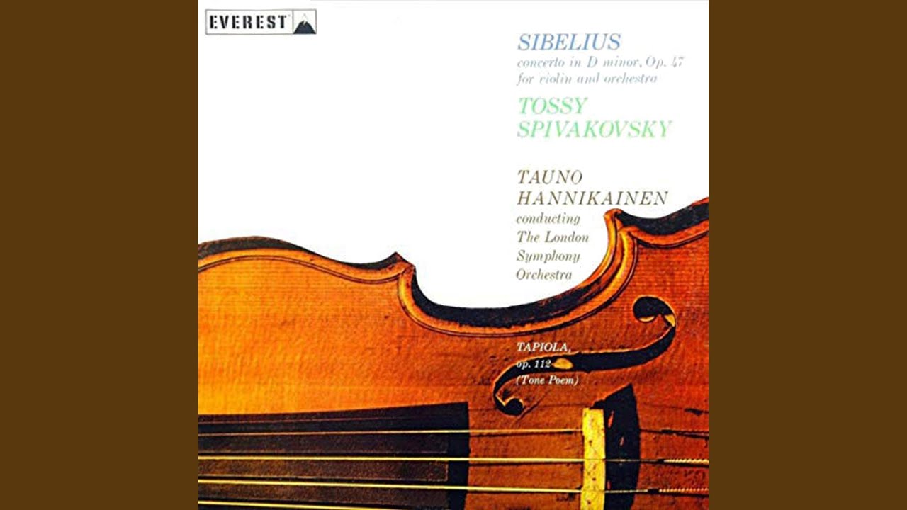 Tapiola, Tone Poem, Op. 112 - YouTube