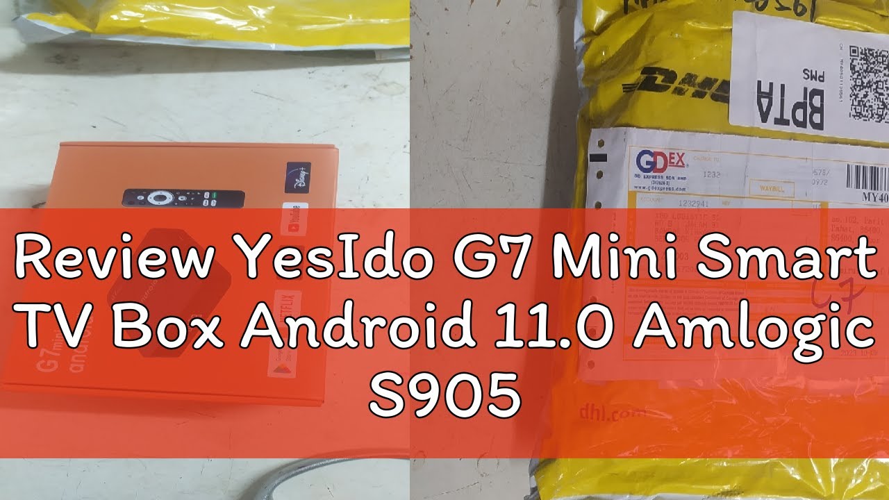 Review YesIdo G7 Mini Smart TV Box Android 11.0 Amlogic S905W2 4K HDR ...