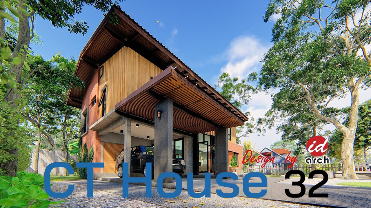 บ้านสวน สไตล์ไทย โมเดิร์น ลอฟท์ CT HOME 2FL 32 #บ้าน #บ้านสวน #house - YouTube
