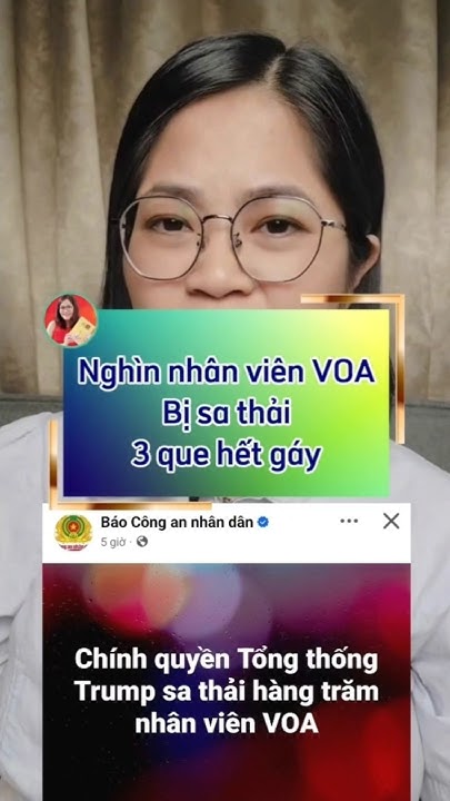 3 que hết gáy: 1.400 nhân viên VOA bị Donald Trump sa thải#voa #trump - YouTube