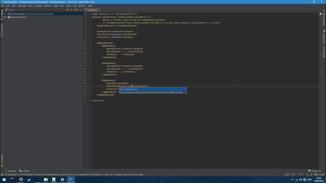 Getting started with iText 7 (IntelliJ) - YouTube