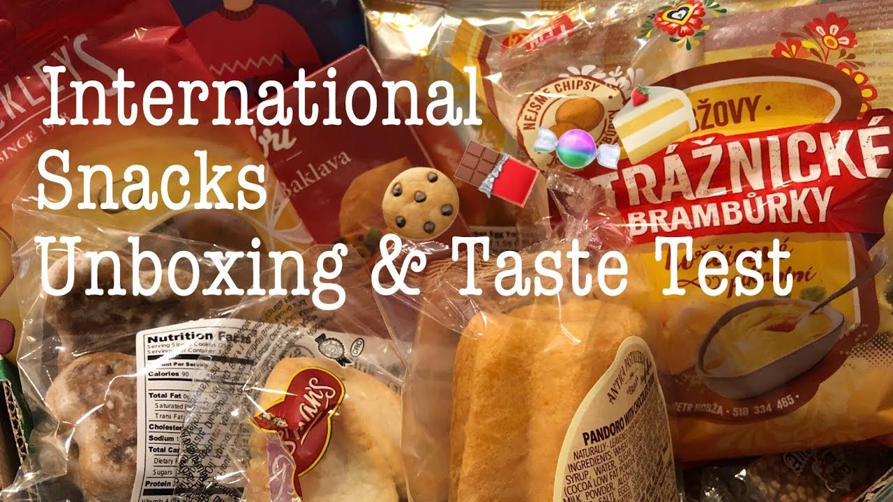 Universal Yums Box | Taste Test | International Snacks - YouTube