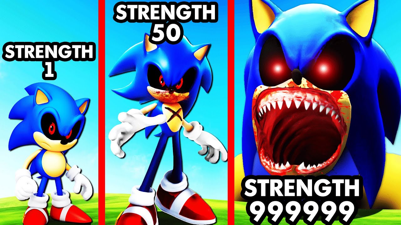 Upgrading Sonic.EXE Into STRONGEST EVER (GTA 5) - YouTube