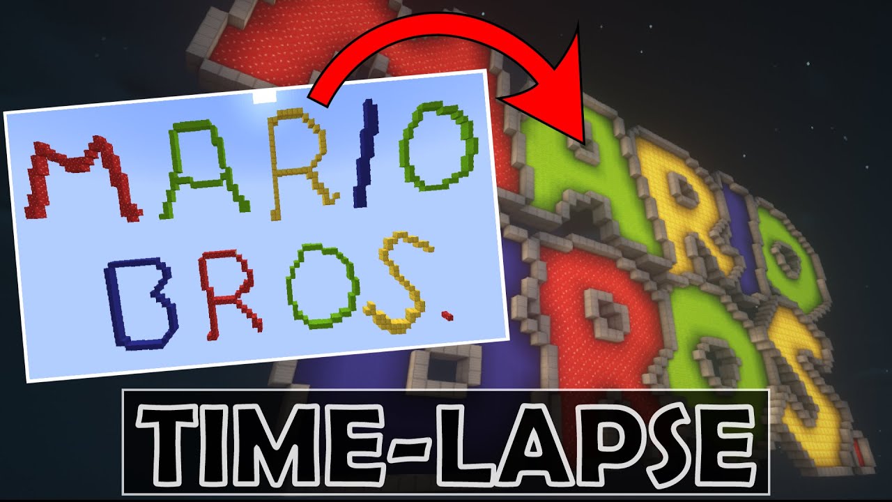 MARIO BROS | Time-Lapse - YouTube