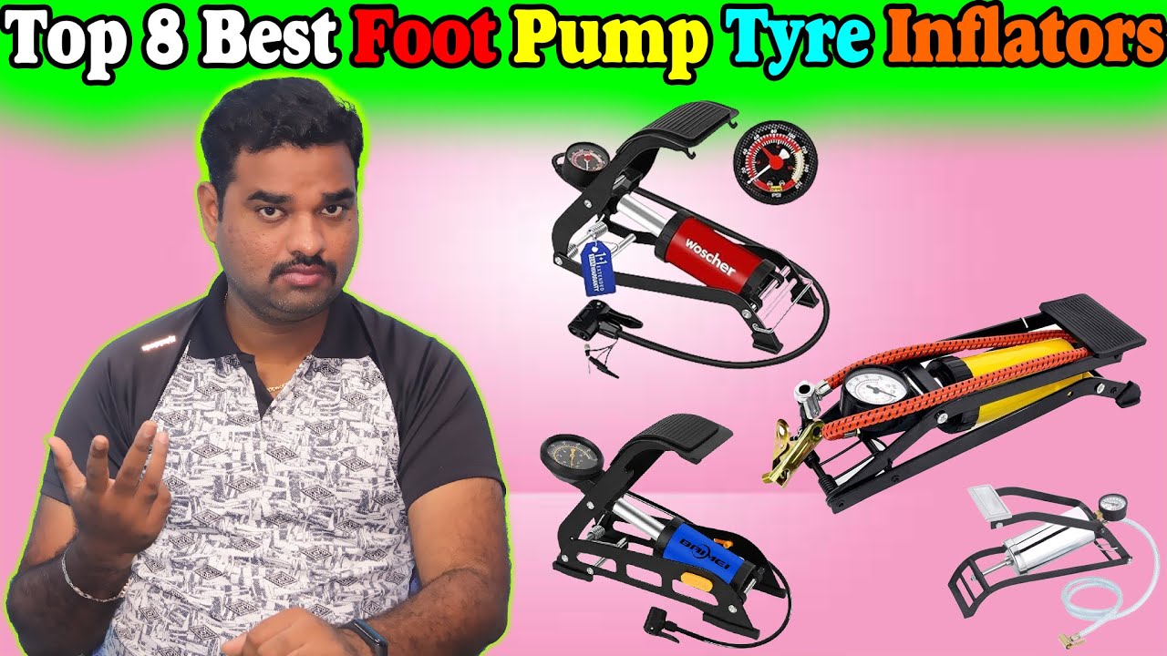 Top 8 Best Foot Pump Air Tyre Inflator In India 2025 With Price |Foot ...