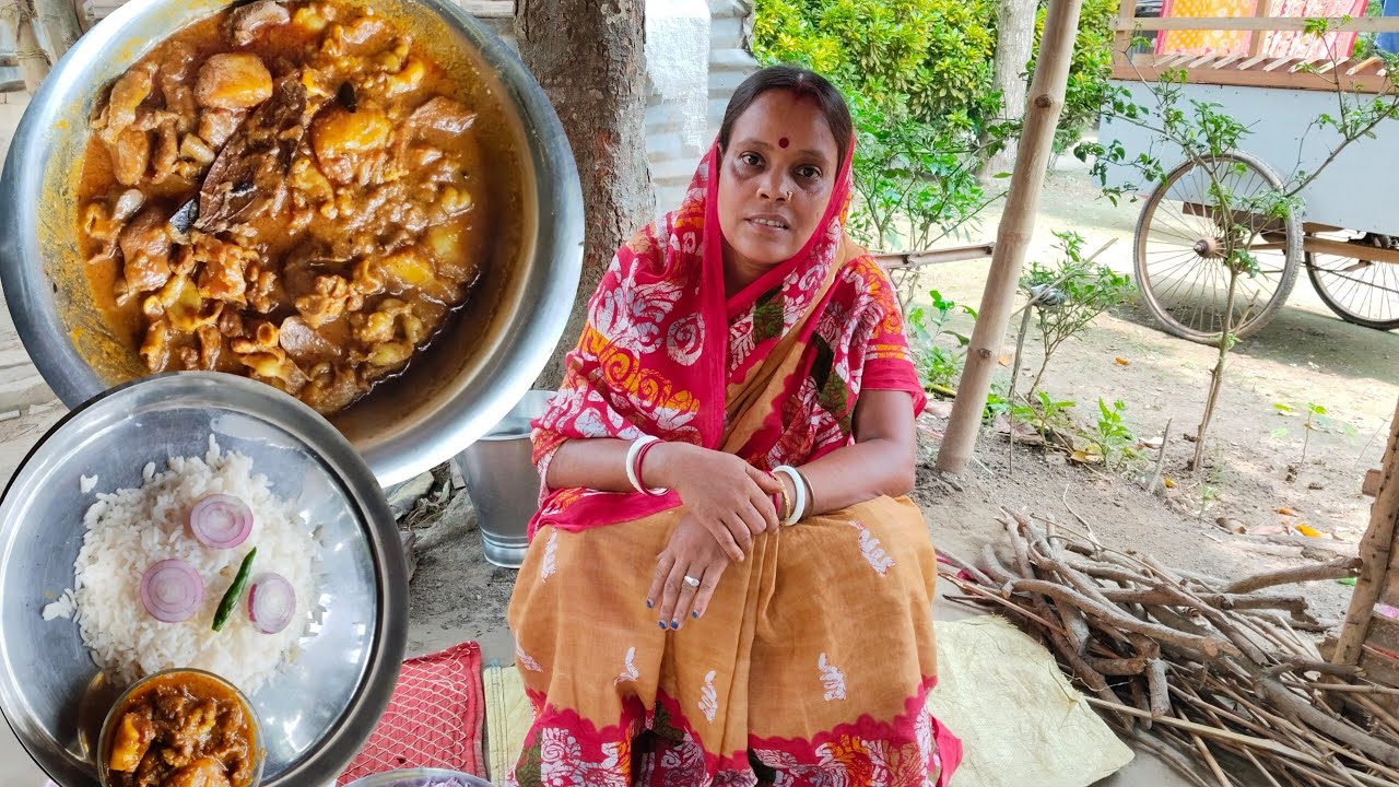 আলু দিয়ে খাসির চব্রি রেসিপি।।Khasir chabri recipe - YouTube