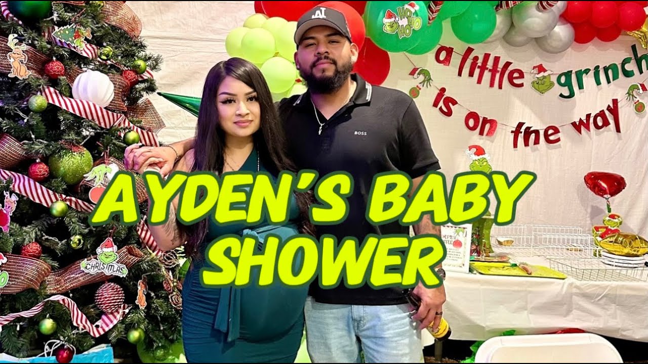 Our Baby Ayden's Baby Shower! Plus we have an announcement... - YouTube