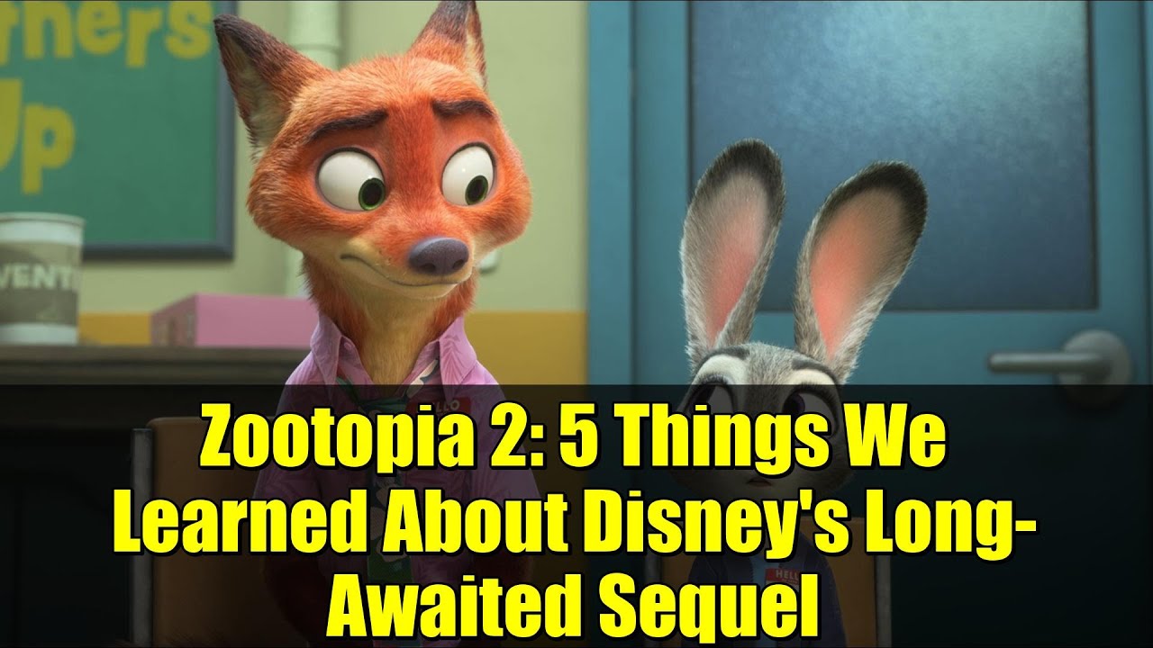 Zootopia 2: 5 Things We Learned About Disney's Long-Awaited Sequel ...