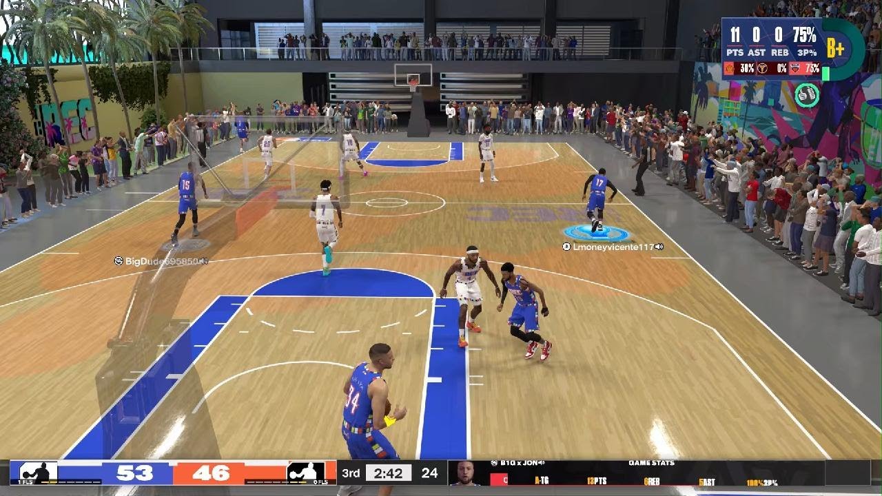 NBA 2K24: Heat Check in the Rec - YouTube