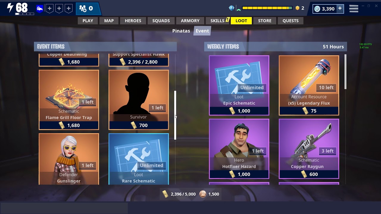 Fortnite (Save the World) - Old UI - YouTube