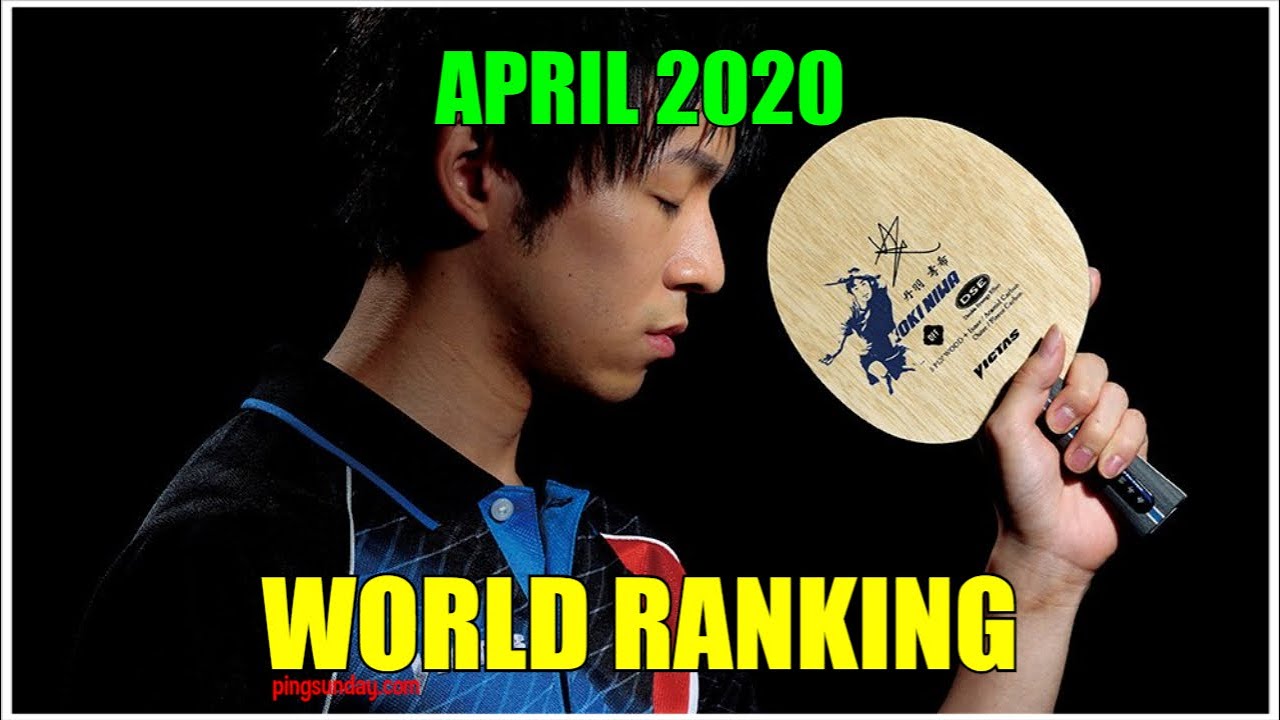 Table Tennis World Ranking 2020 at Jonathan Stiefel blog