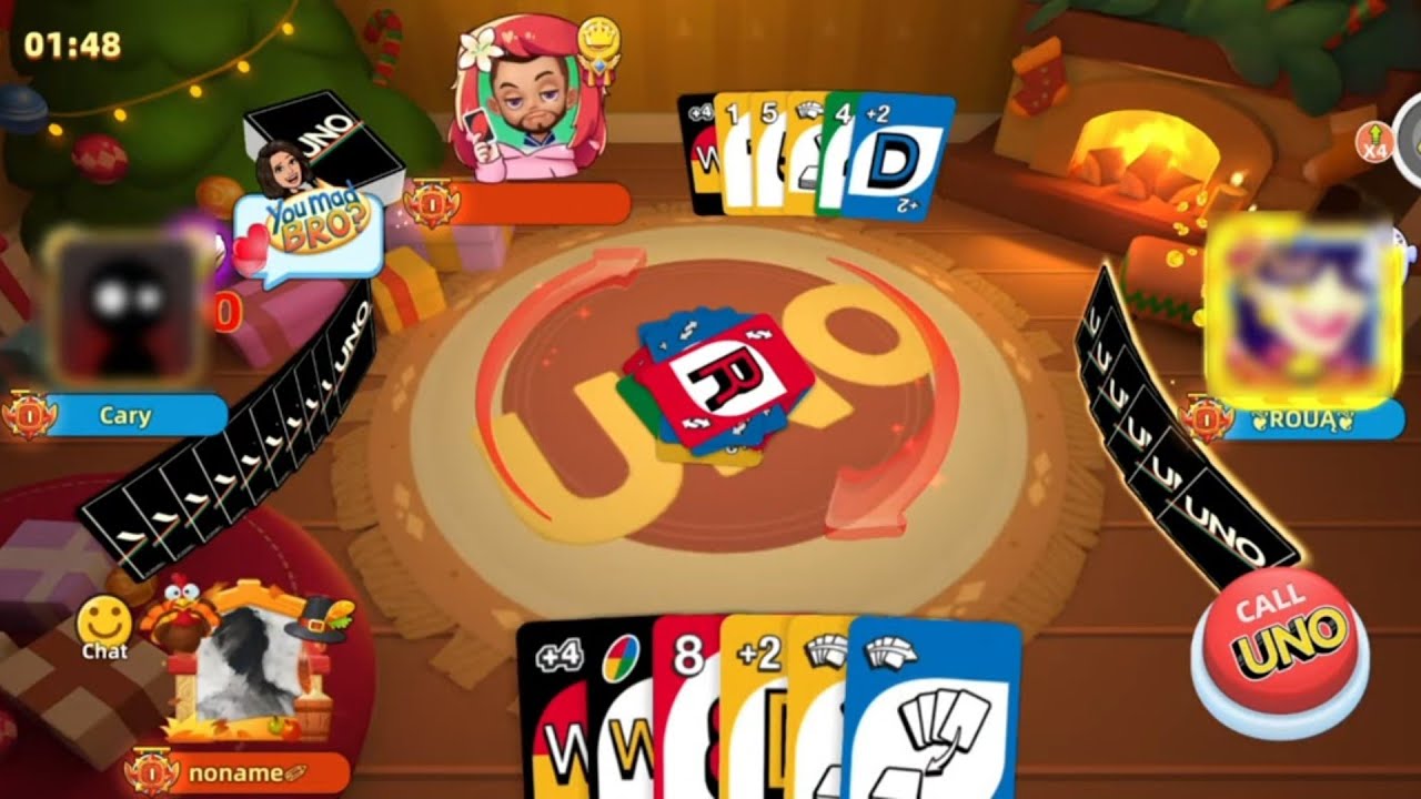 UNO! Mobile Game | Side to Side (100K x16 stars) and Go Wild x200 - YouTube
