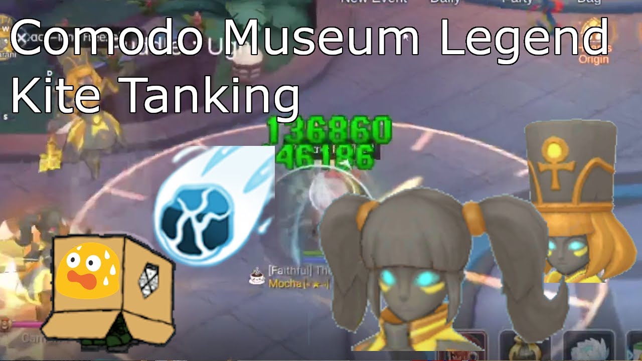 Ragnarok Online Mobile Comodo Museum Legend 3f Kite tanking. - YouTube