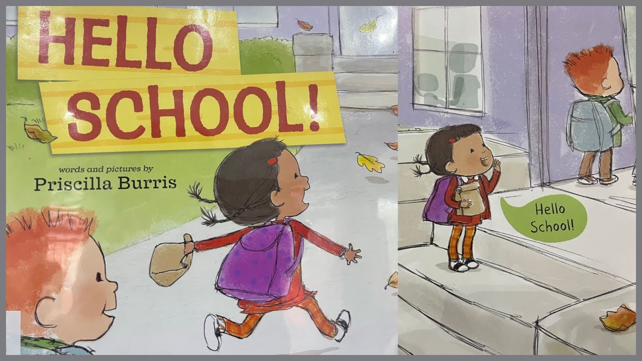 Hello School |read aloud pictures book |#readaloud #picturebooks # ...