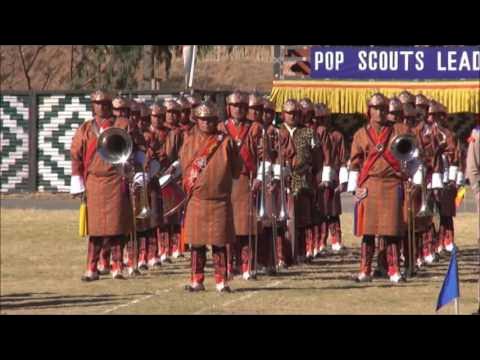 (POP OF BHUTAN SCOUTS)passing out parade of youth scouts of bhutan ...