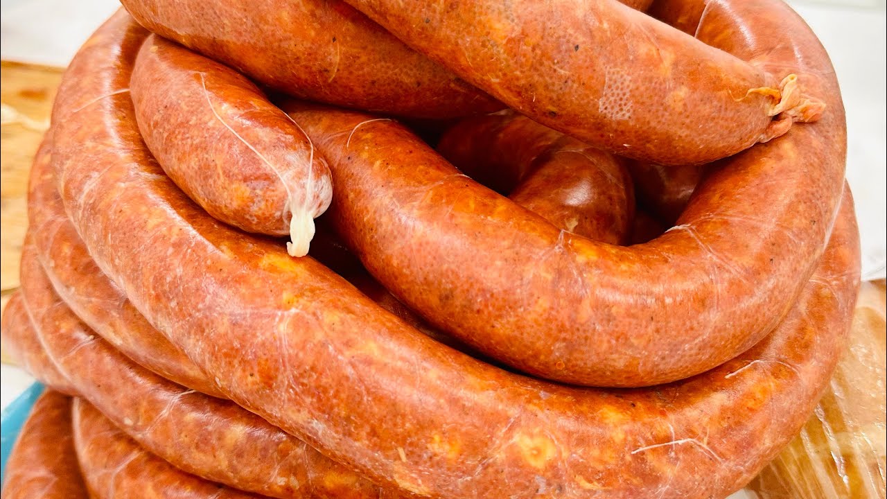 Receta de Longaniza casera - YouTube
