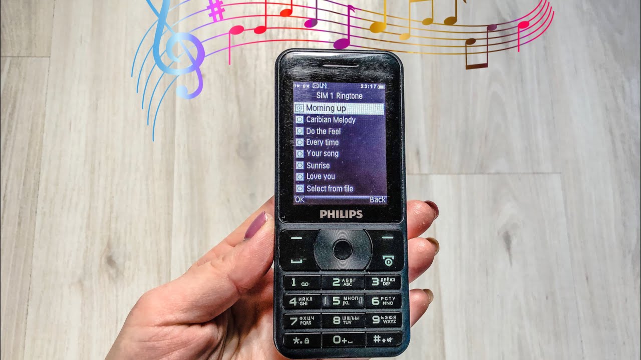 Philips Xenium E180 Original ringtone - YouTube
