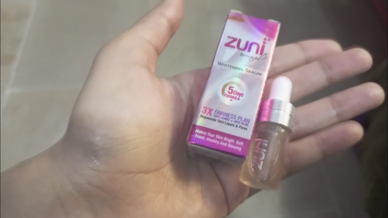 Zuni SPF_60 Whitening Serum 5 days Fairness Plan #instantwhitening ...