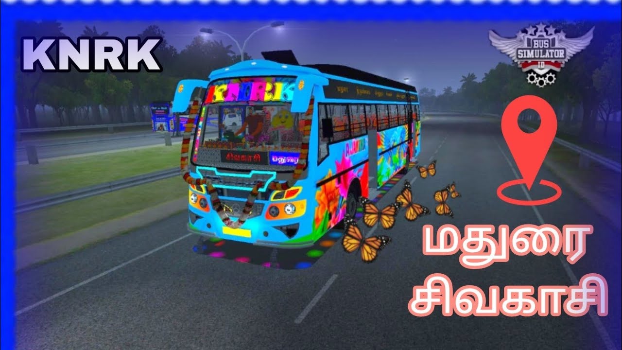 NEW KNRK bus livery review மதுரை🔄 சிவகாசி - YouTube